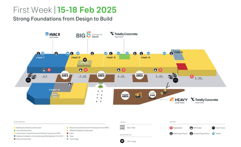 Plan your visit | Big 5 Construct Saudi