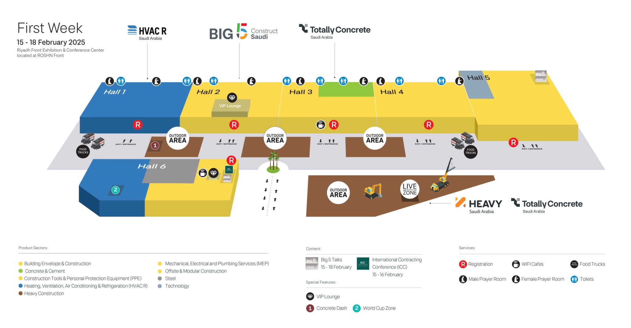Plan your visit | Big 5 Construct Saudi