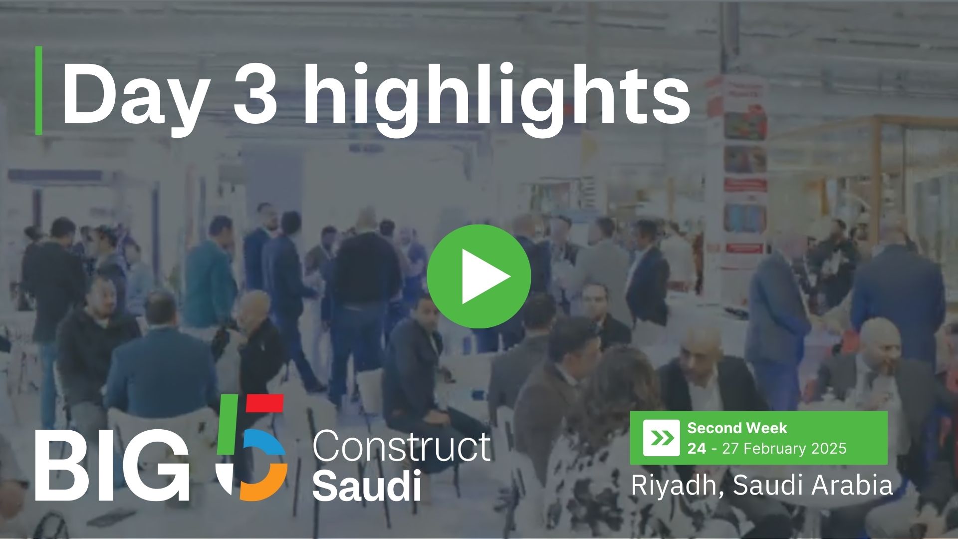 Show highlights | Big 5 Construct Saudi